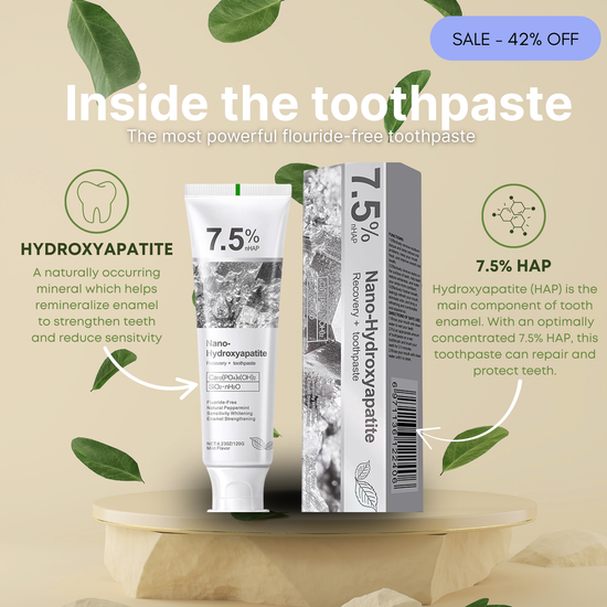 Herblix™ Hydroxyapatite Toothpaste – TheHerblix